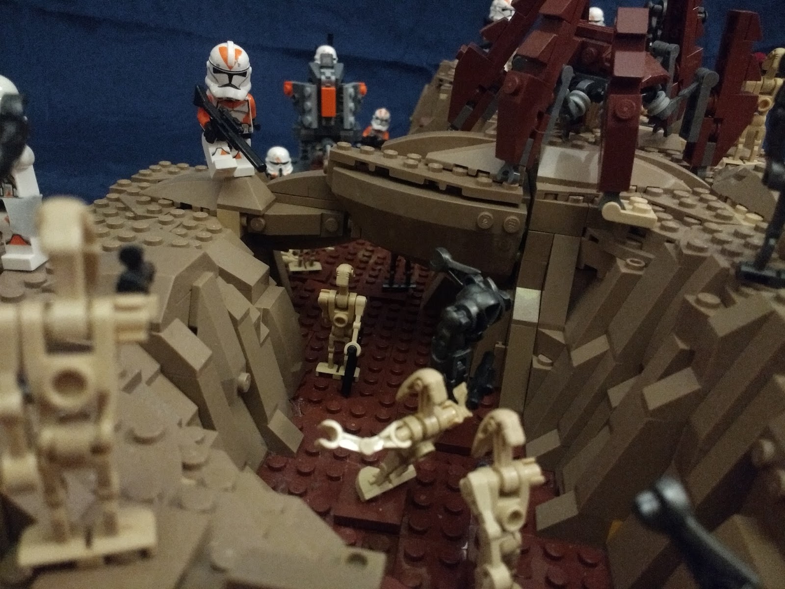 AnJ's Brick Blog: Lego Moc: Battle on Utapau