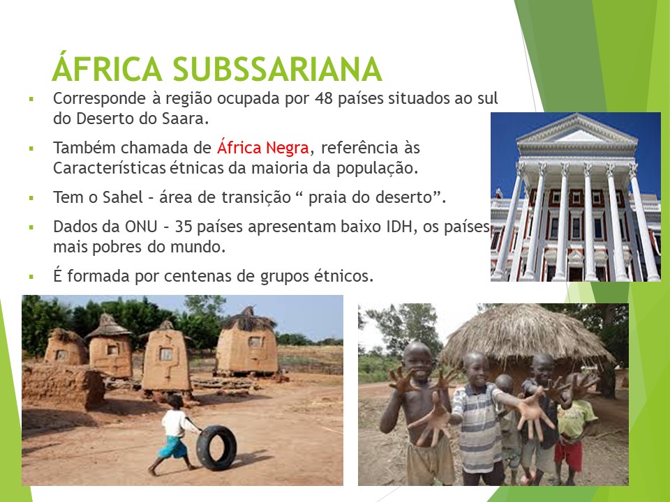 Blog da Profª Leila de Geografia CEAG: Cap 6- Africa Subsaariana - 8ª ano