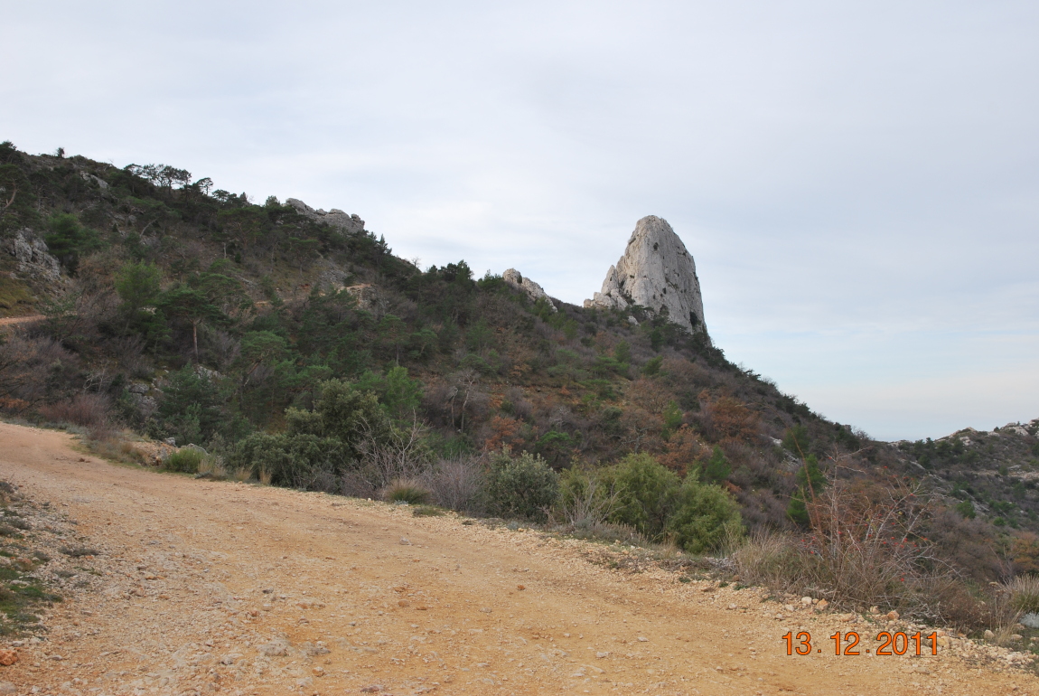 lesdanjean: La Chaîne de l'Étoile du Pilon du Roi au Grand Puech 13 Déc ...