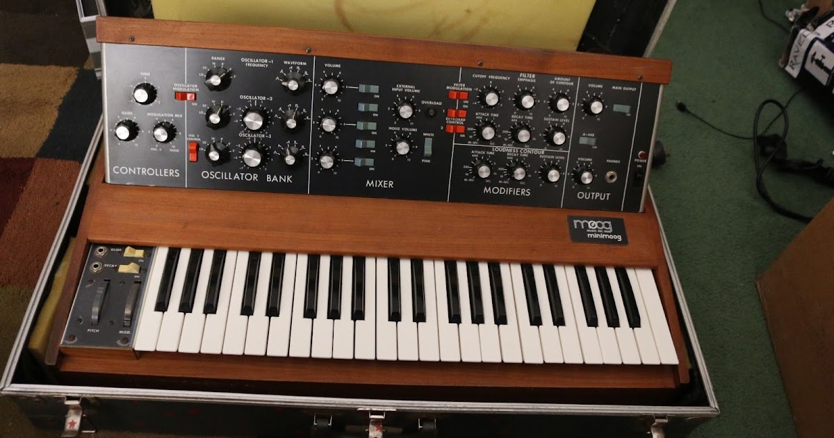 MATRIXSYNTH: 1970 Moog Minimoog D