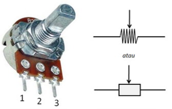 Dimmer LED dengan Potensio