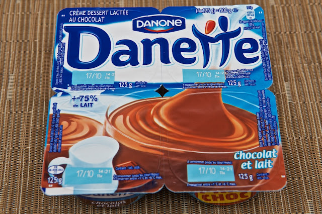 Danette saveur Chocolat et Lait (4x125g) par Danone