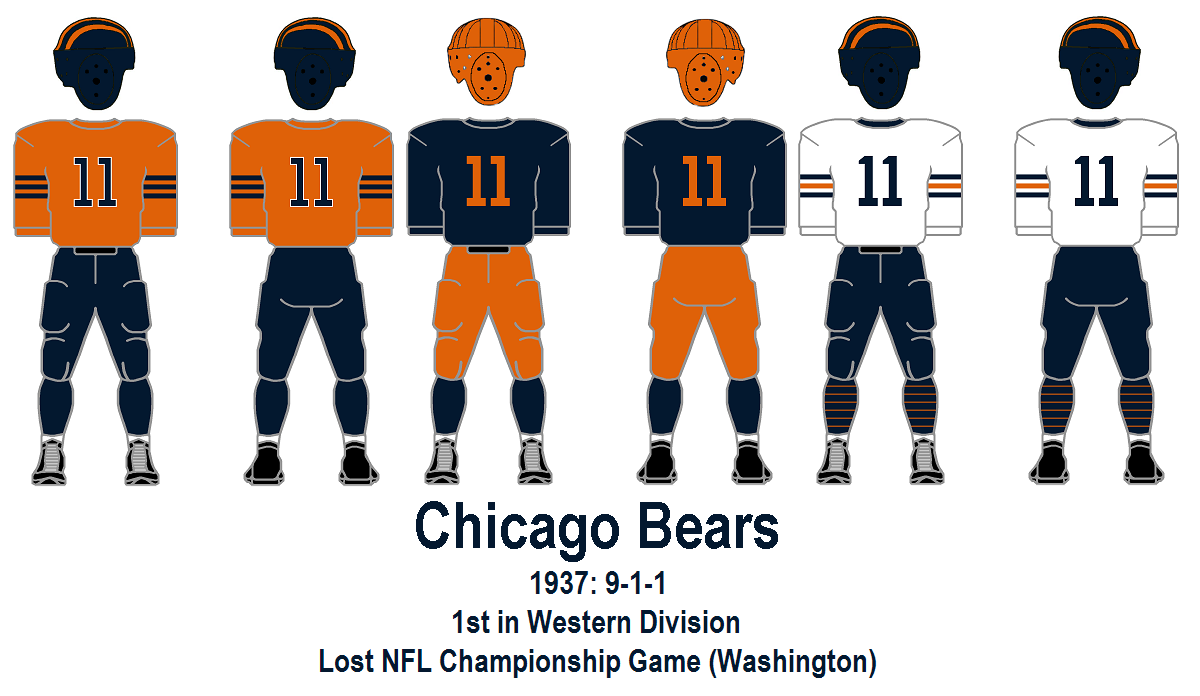 Bill's Update Blog: 1933-39 Chicago Bears