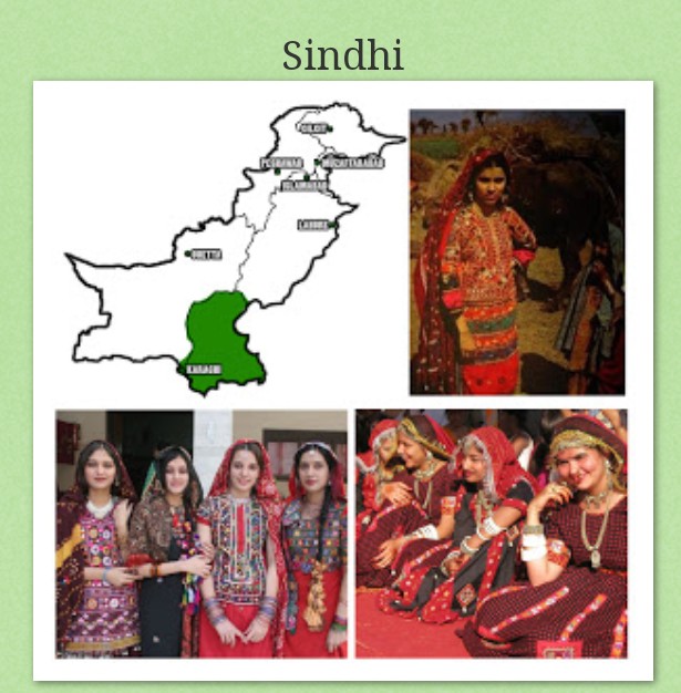 Sindhi culture dresses