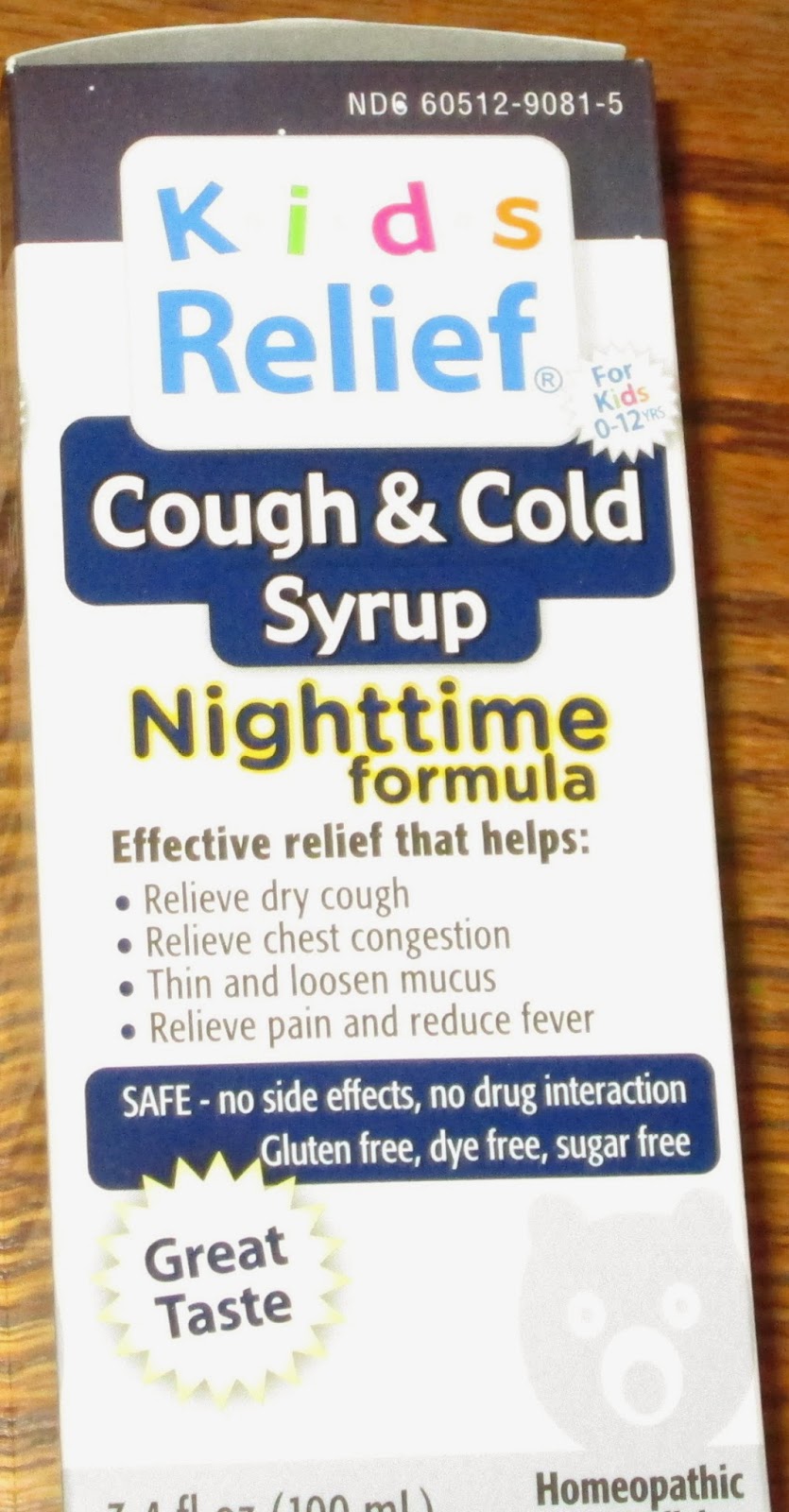 Mommie of 2: Kid's Relief Cough & Cold Syrup Review