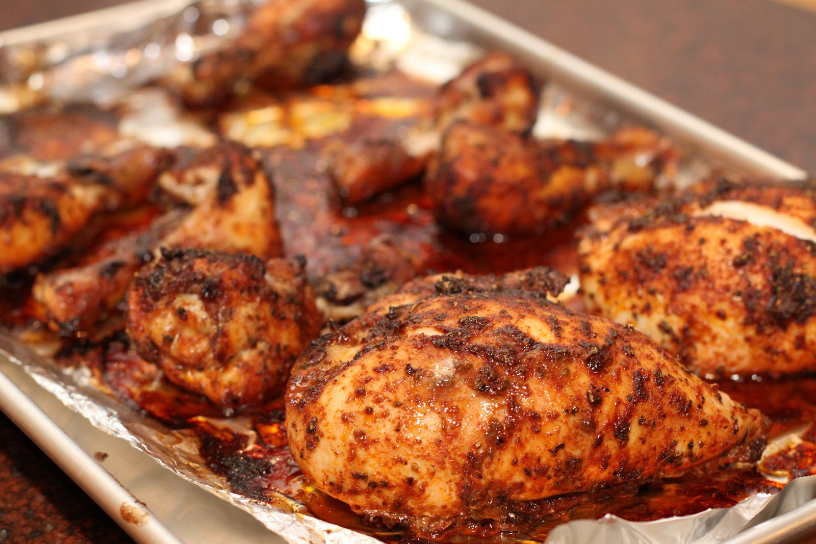 TaraGay's Yummies!: Red Hot Spicy Roasted Chicken
