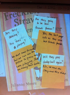 creative literacy: Asking and Answering Questions