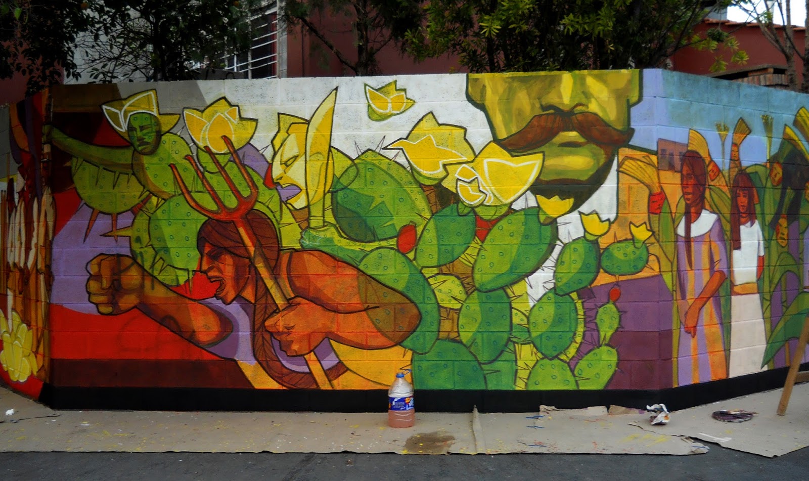 carpita-muralismo y arte público: Obra Mural