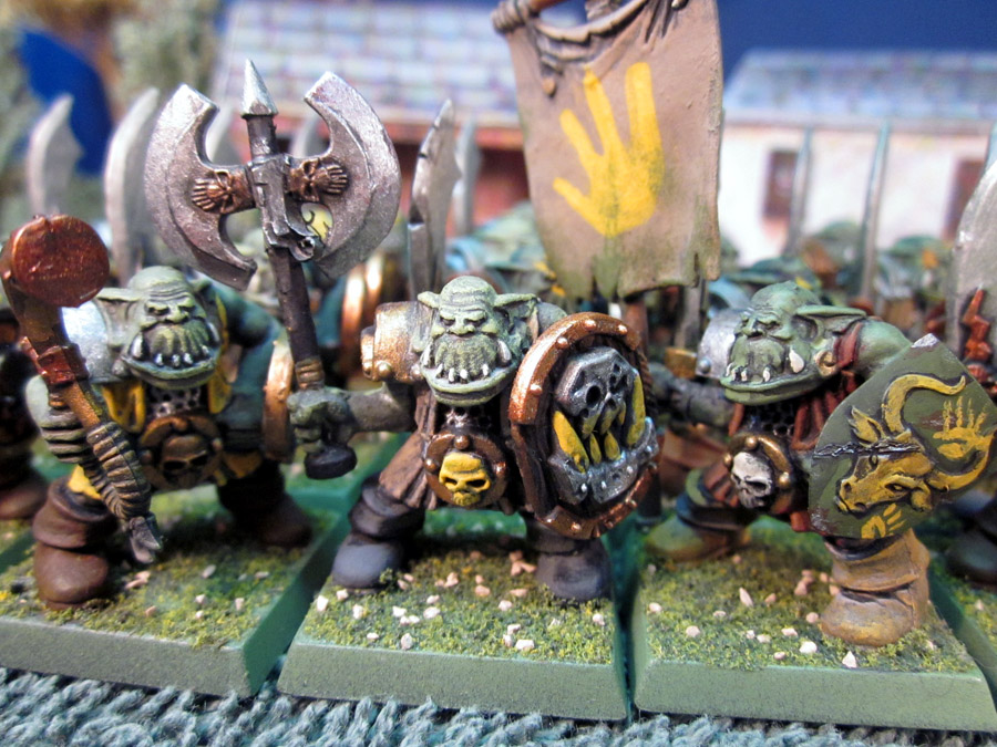 Battleground Hobbies: Warhammer - Old School Gamesworkshop Orc Regiment ...