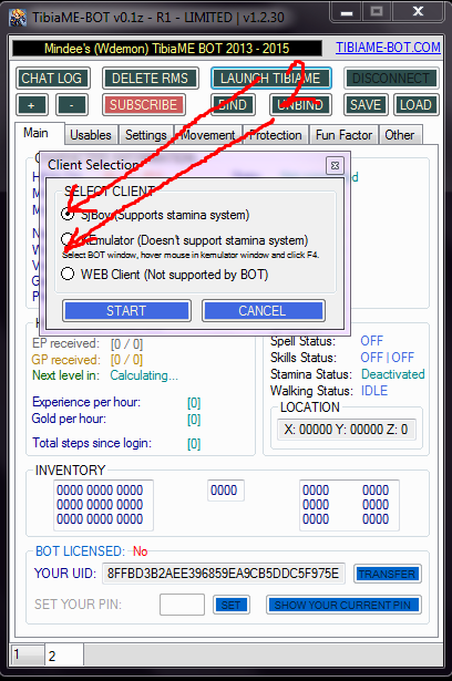 SAHABAT CILUBAH: Cara Menggunakan TibiaME-BOT Auto Hunt