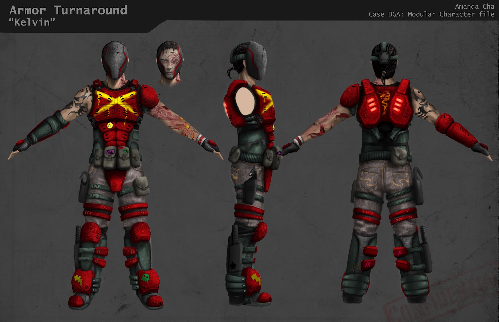 GameShrimp: Process Log 7: Modular Character