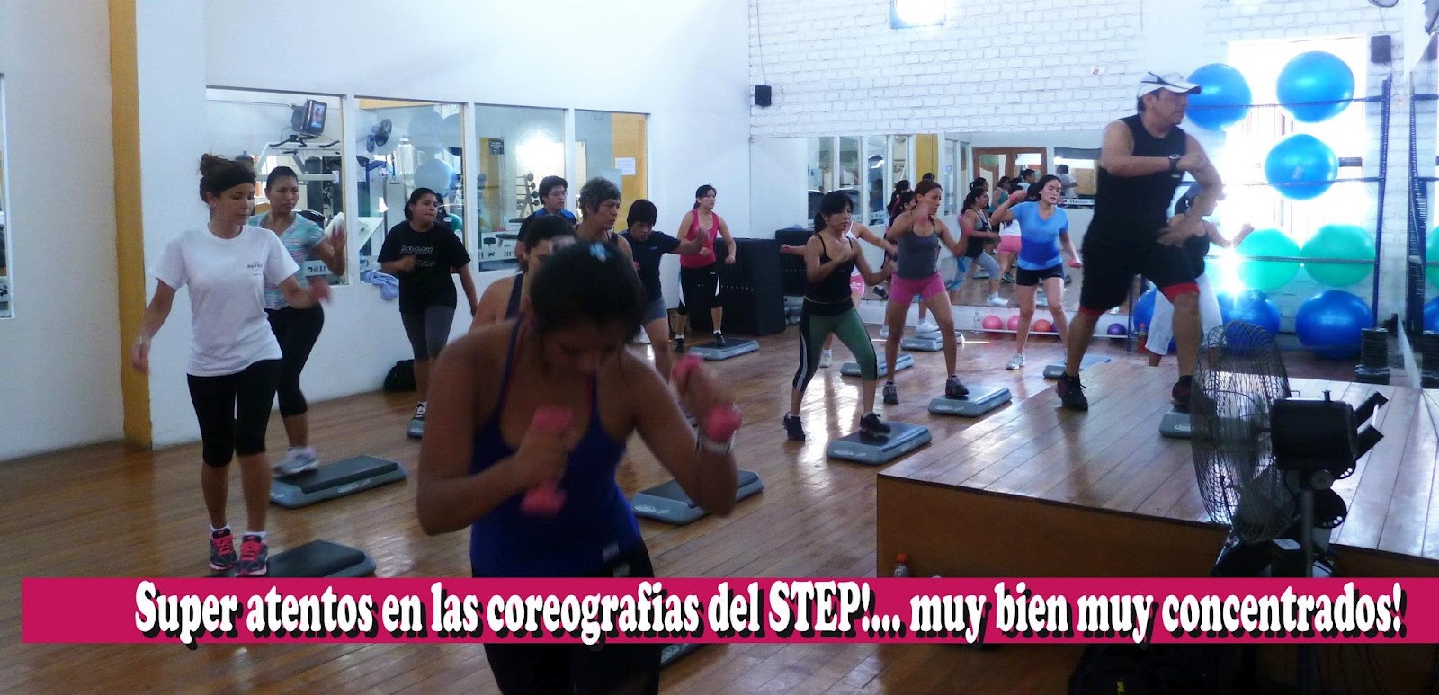 Deporte & Salud: Para las clases de STEP, solo relajate, concentrate ...