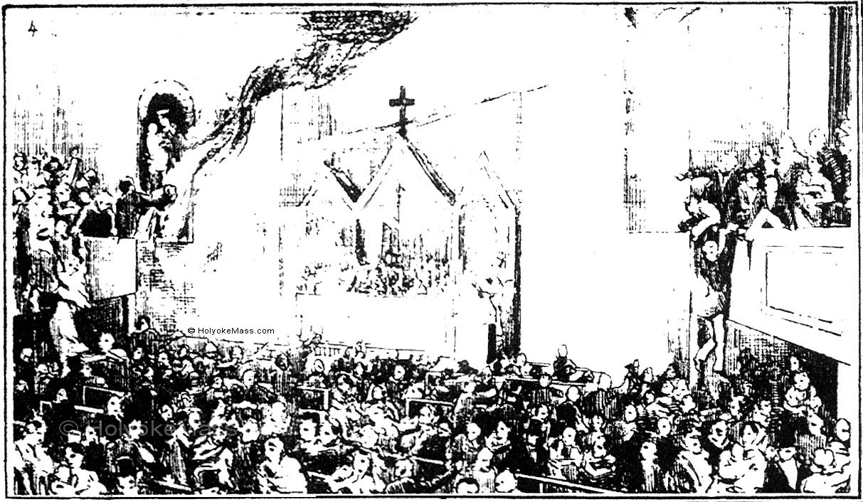 Disasterous History: Precious Blood Church Fire Holyoke, Ma. May 27th ...