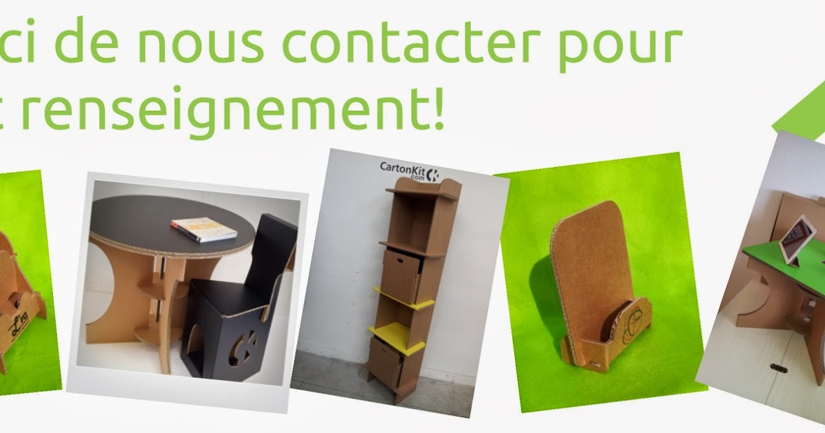Carton Kit - Créations Objets et Meubles 100 % Carton: nous contacter!