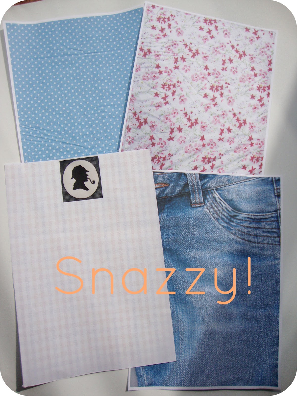 Miss Beatrix: How to Make Letter Paper With Fabric