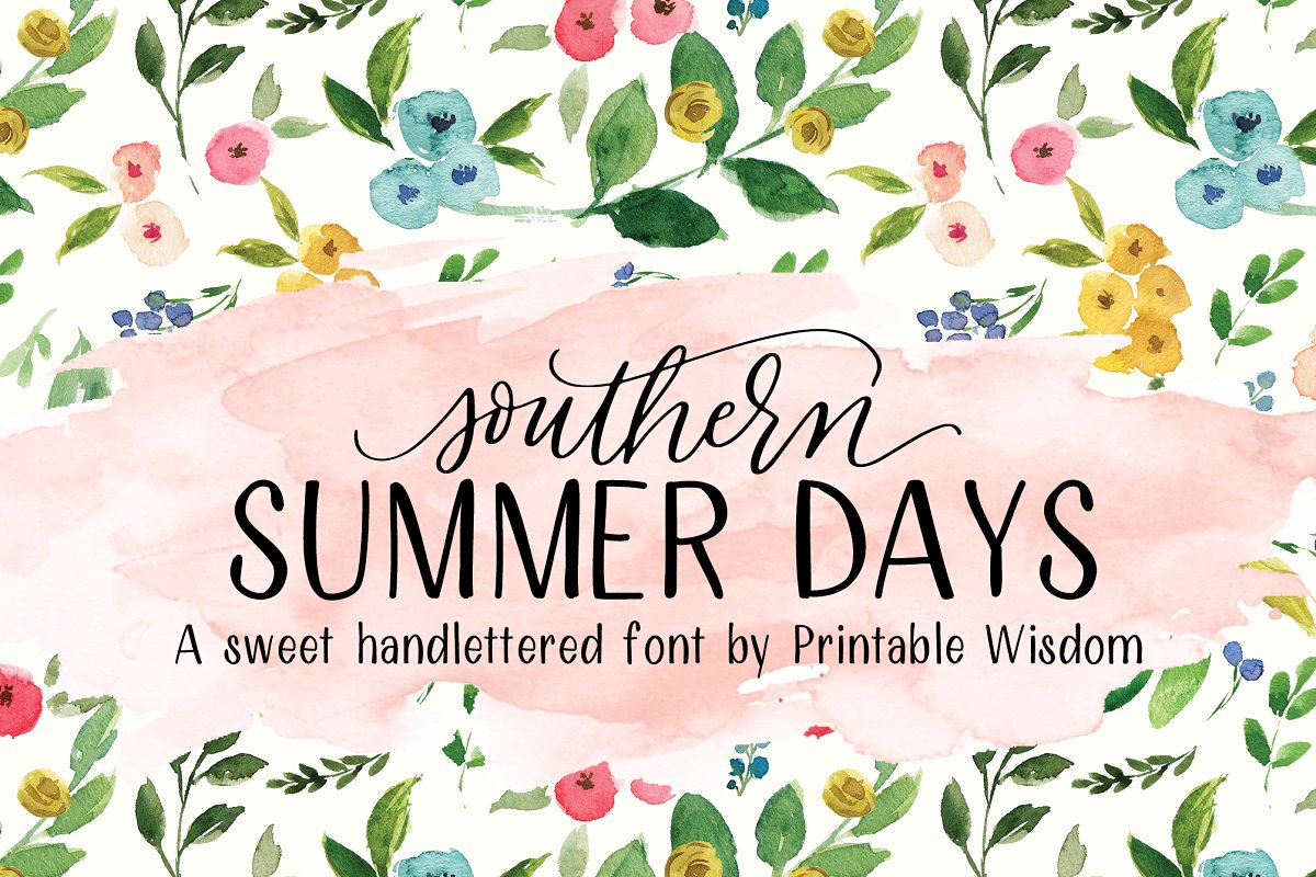 450+ Best Summer Fonts for 2020 | Free & Premium
