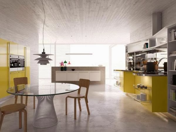 The Skyline Kitchen Optimizes Functionality In A Simple And Stylish ...