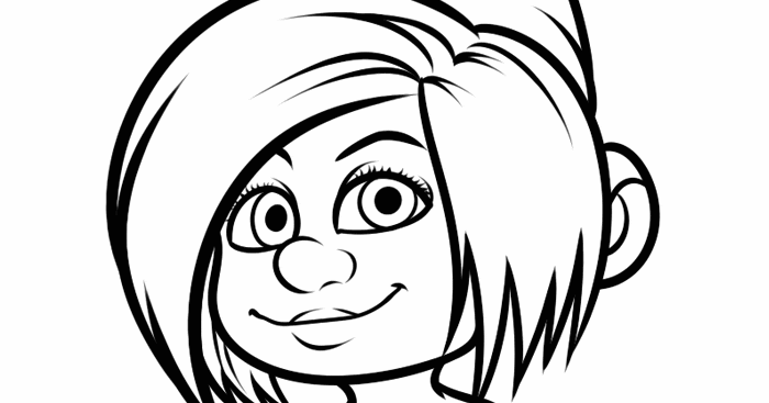 Smurfs 2 Vexy Coloring Pages