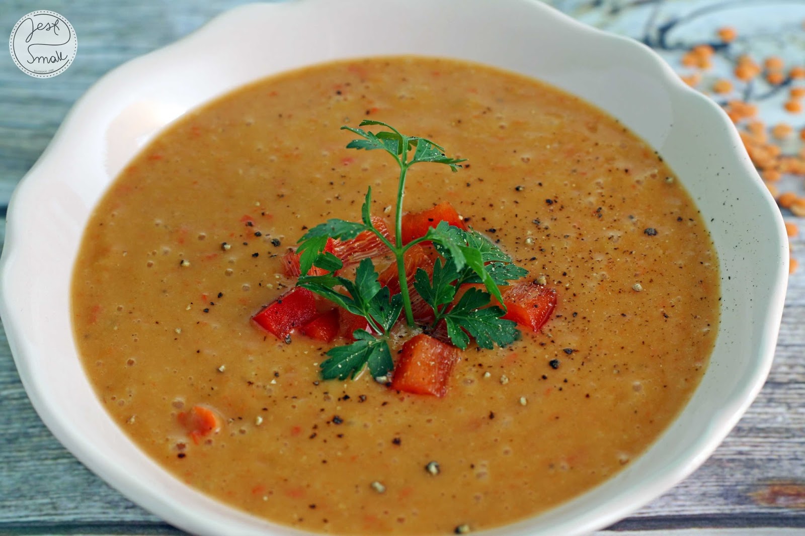 Jest Smak: Zupa – krem z czerwonej soczewicy i DIETA