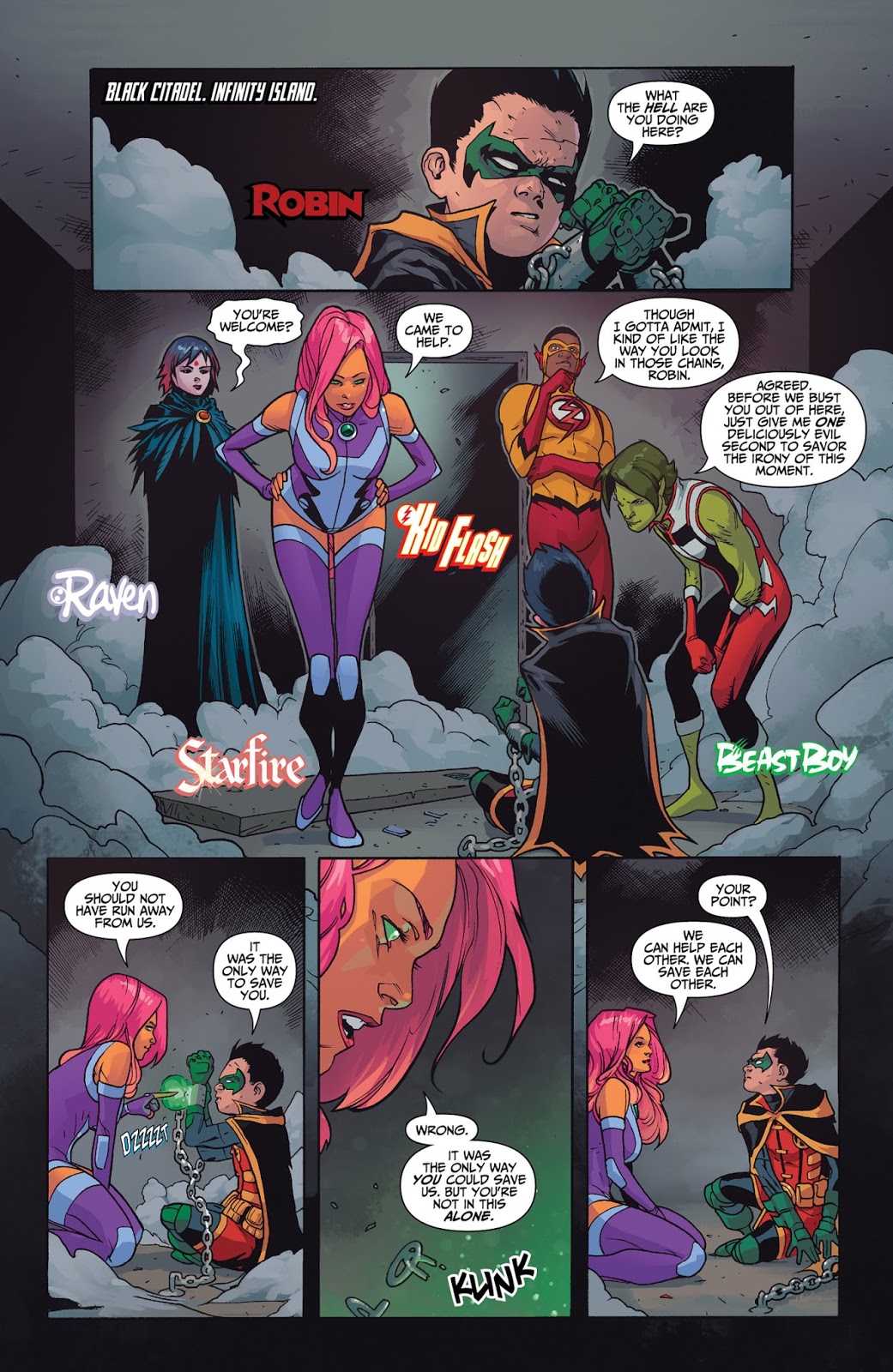 Weird Science Dc Comics Preview Teen Titans 5