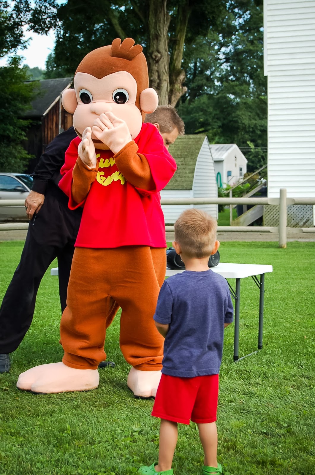 The Buddy Bee Makes Three: Buddy Bee Meets Curious George