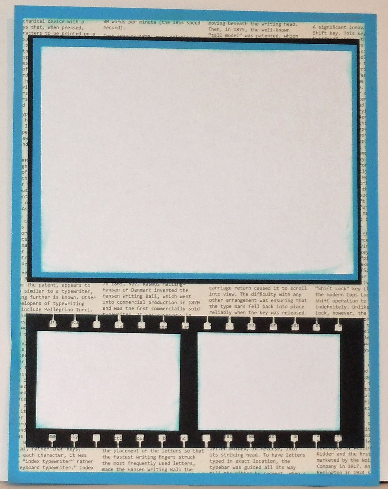 Cindy's Creations: Film Strip Layouts