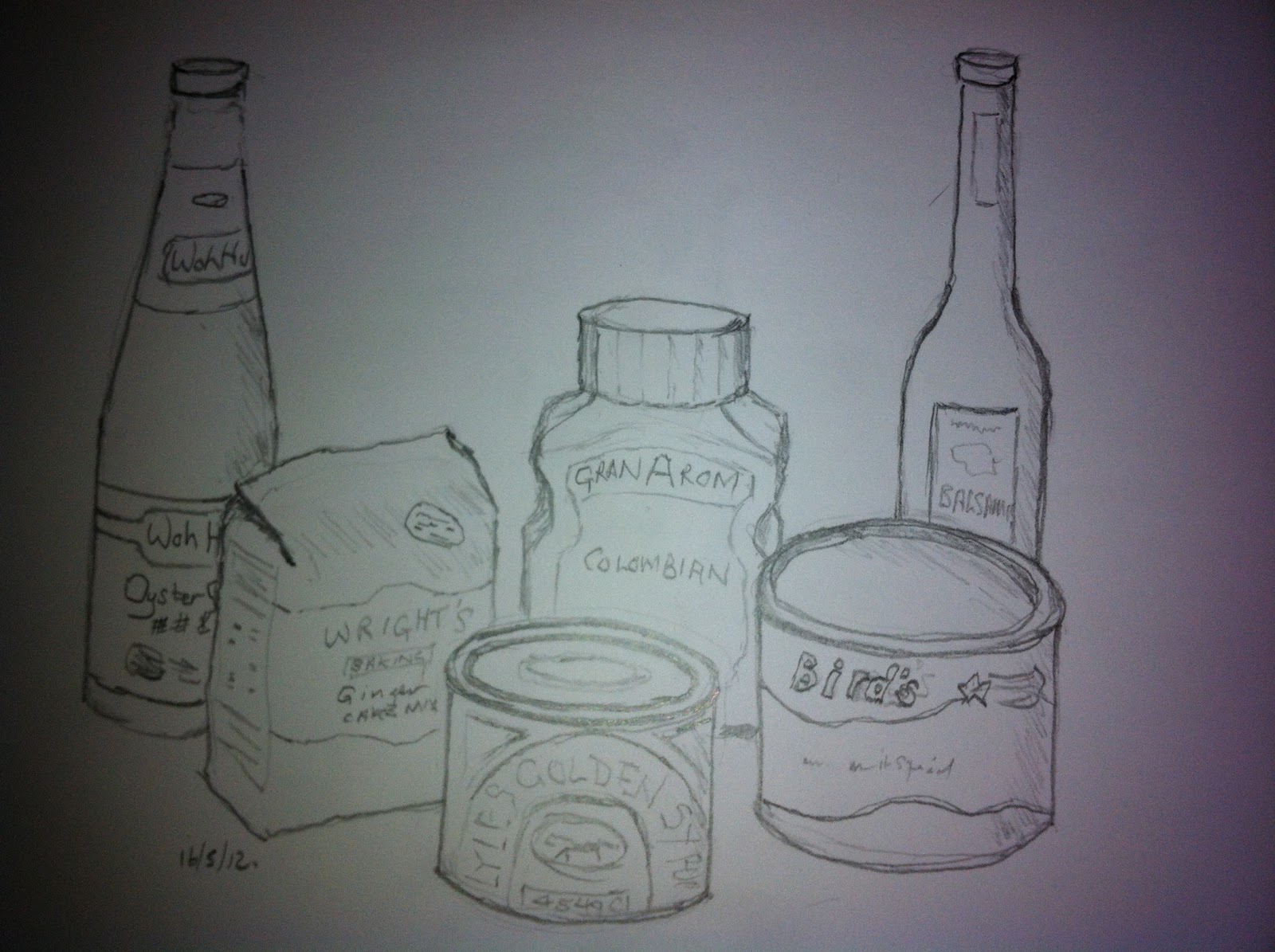 Learning to draw: Supermarket group