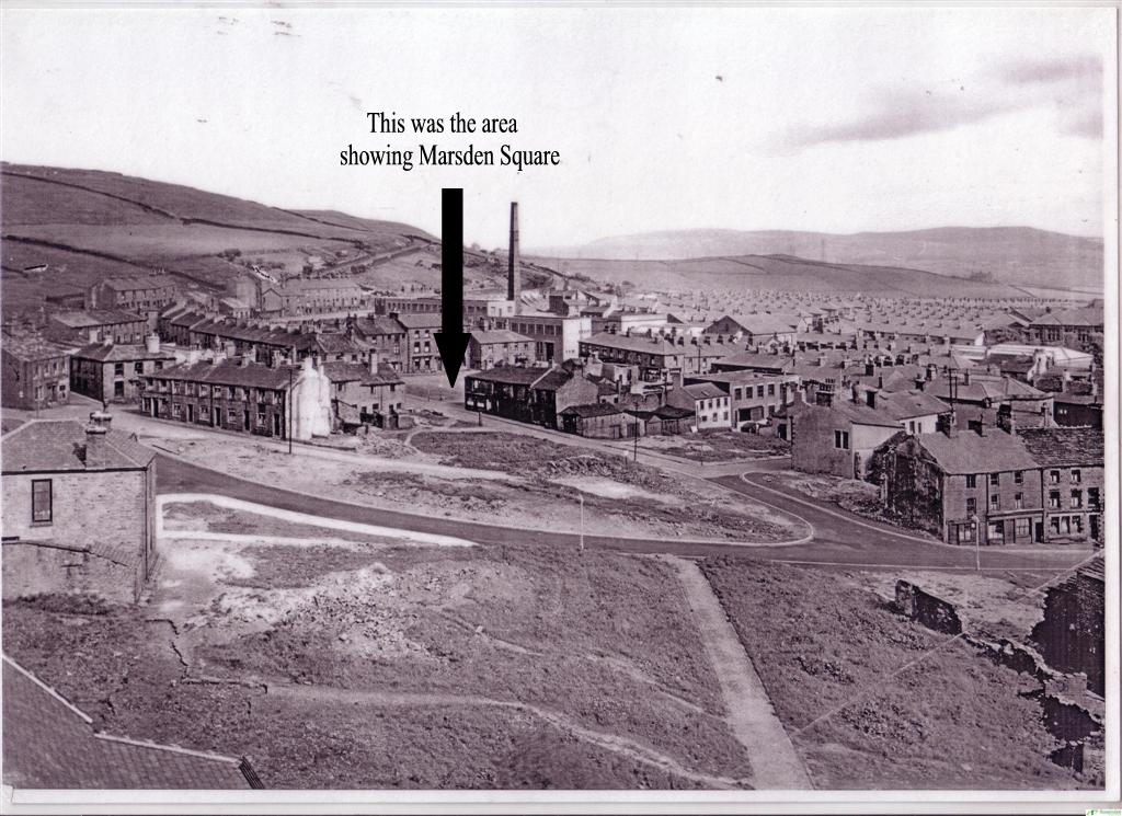 Haslingden Old and New...: Marsden Square or "The Square" - Pot Fairs ...