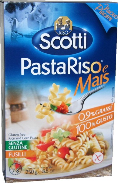 Lista Celiaca Convivir: Pasta de arroz Fusilli pasta di riso Scotti