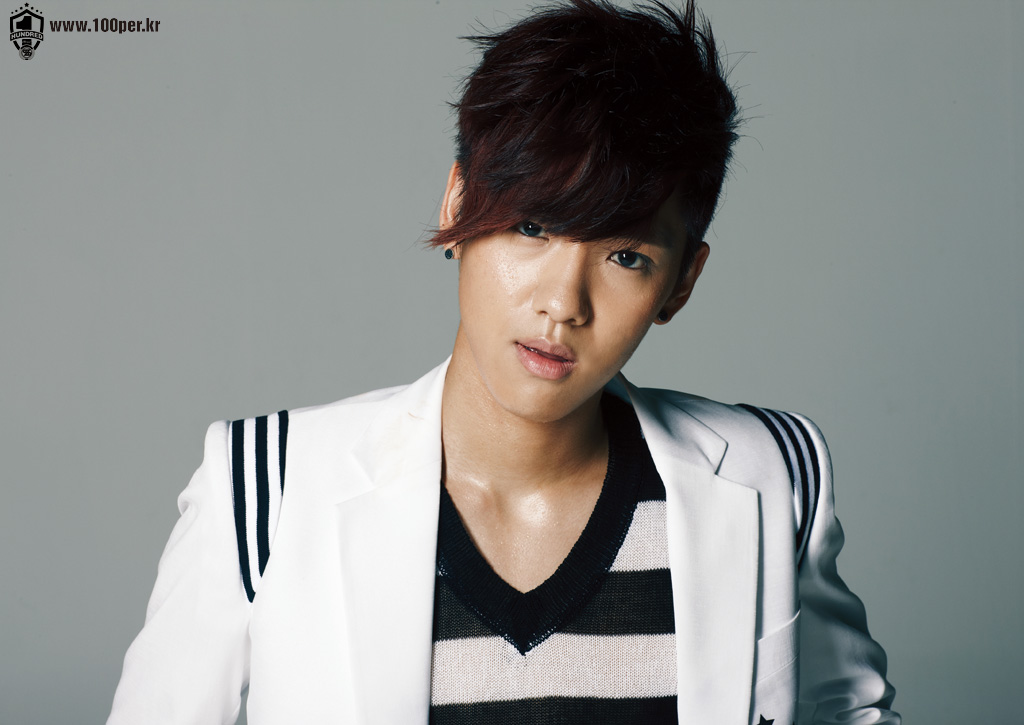 The K-Pop Craziness: 100% 백퍼센트 - 成員照片 Members Photos