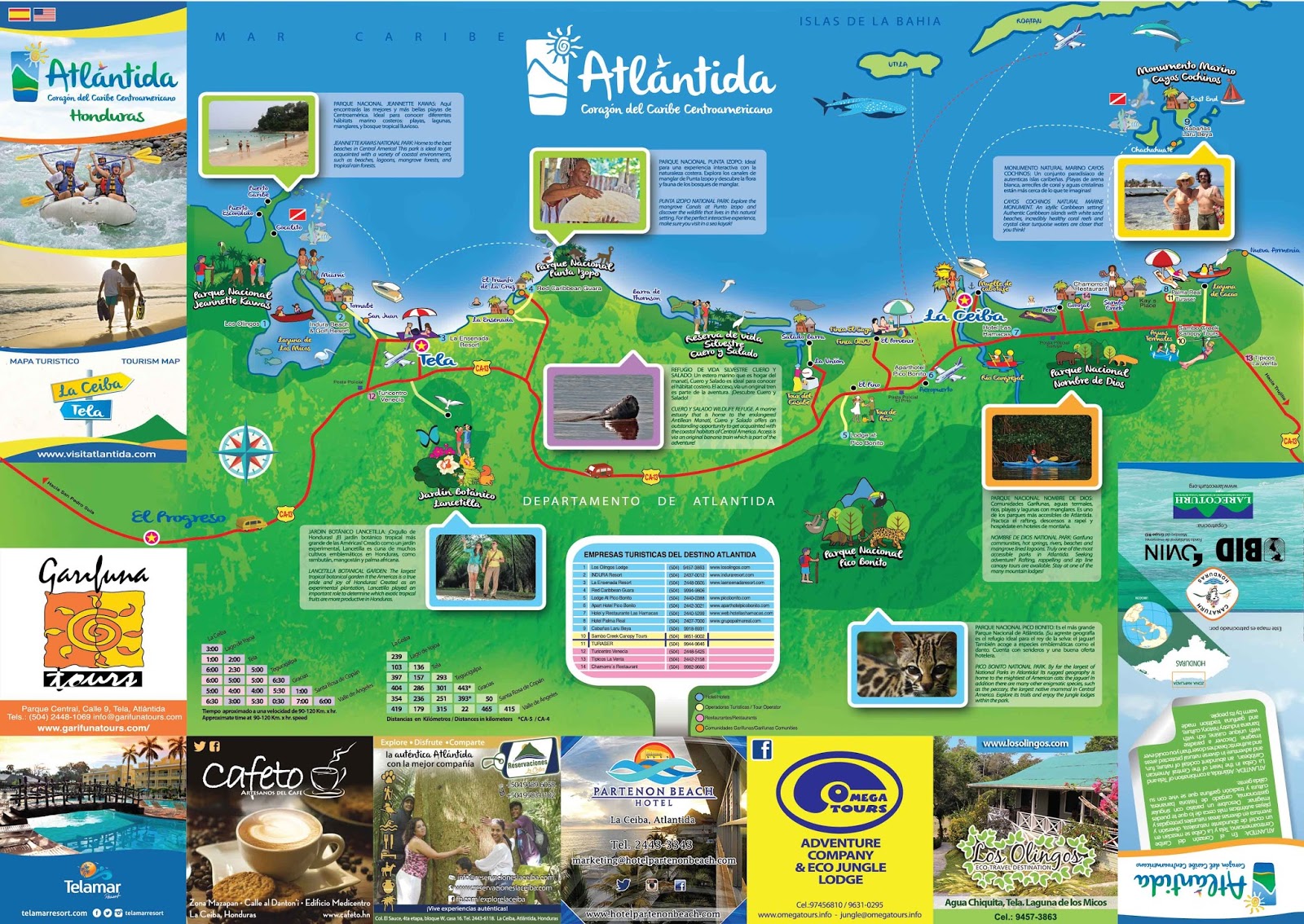 Marvin Corrales: Mapa del Destino Atlántida 2015