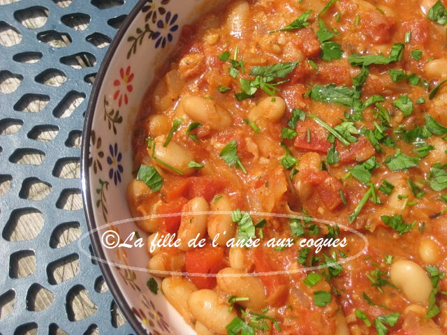 La fille de l'anse aux coques: RAGOÛT CRÉMEUX DE HARICOTS BLANCS ...
