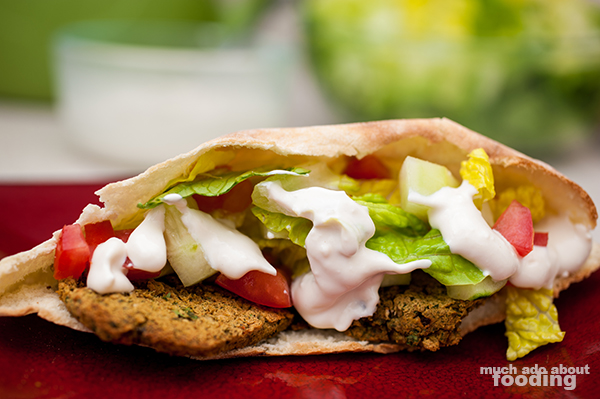Recipe - Baked Falafel in a Pita | Much Ado About Fooding
