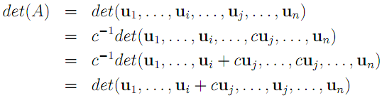 Linear Algebra: #13 Determinant | Physics Reference