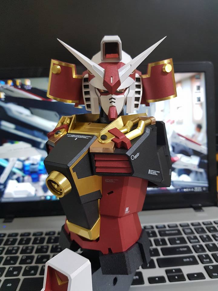 [Premium] Shin Musha Gundam Papercraft ver. Ette - Brian Papercraft