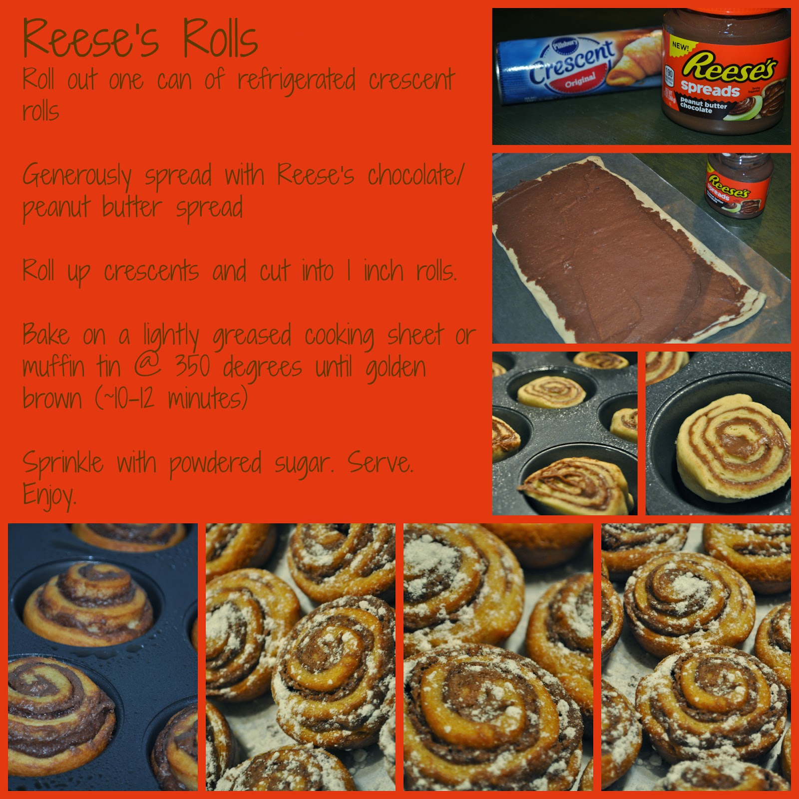 Rebel Chef Mom: Reese's Rolls Recipe