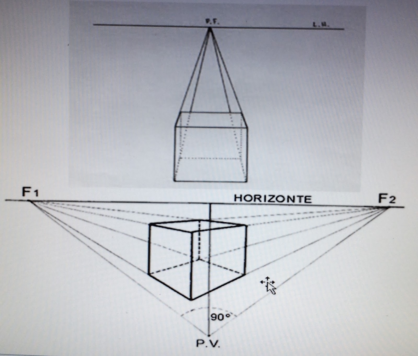 O BLOG DESENHO É MEU: 9º: Perspetiva Cónica