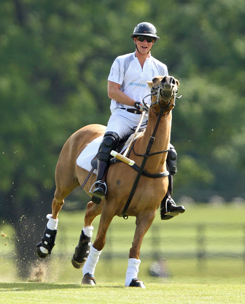Royal Family Around the World: Prince Harry attends day 1 of the Audi ...