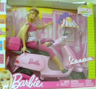 Barbie - My Pink World: Barbie na Moto Vespa