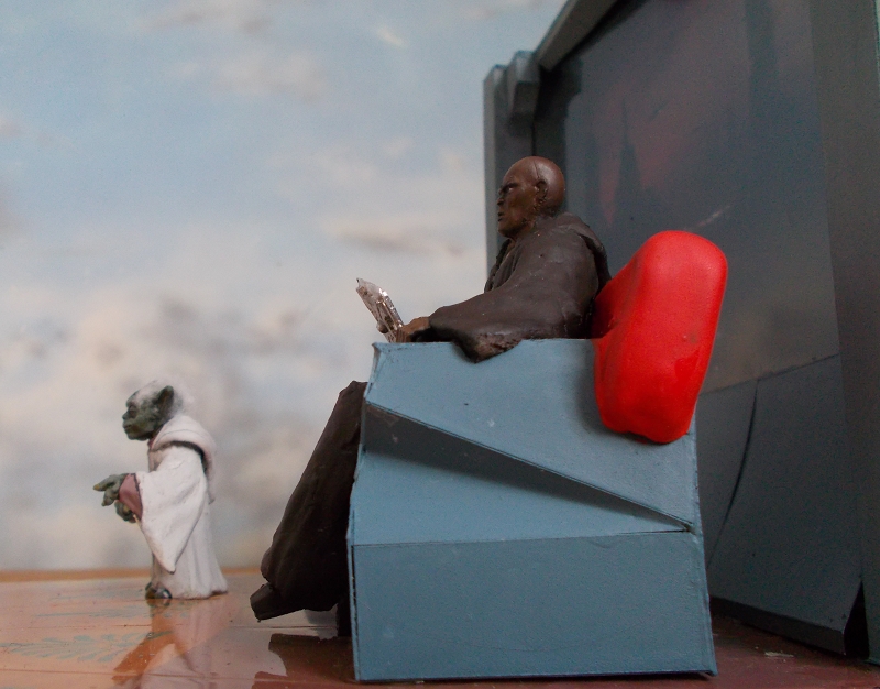 Happyscale-Modellbau: Jedi-Rat mit Meister Joda und Meister Mace Windu ...