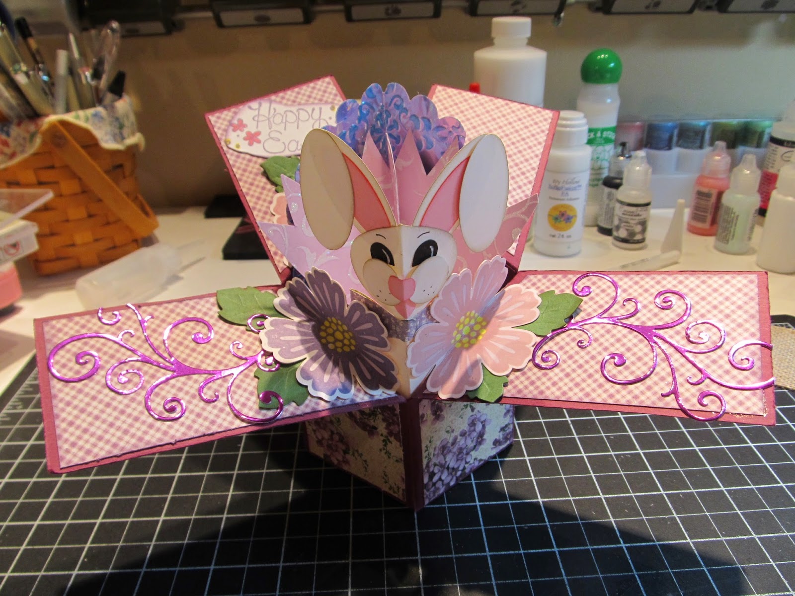 Calla Lily Studio Blog: "POP - UP" Easter Card
