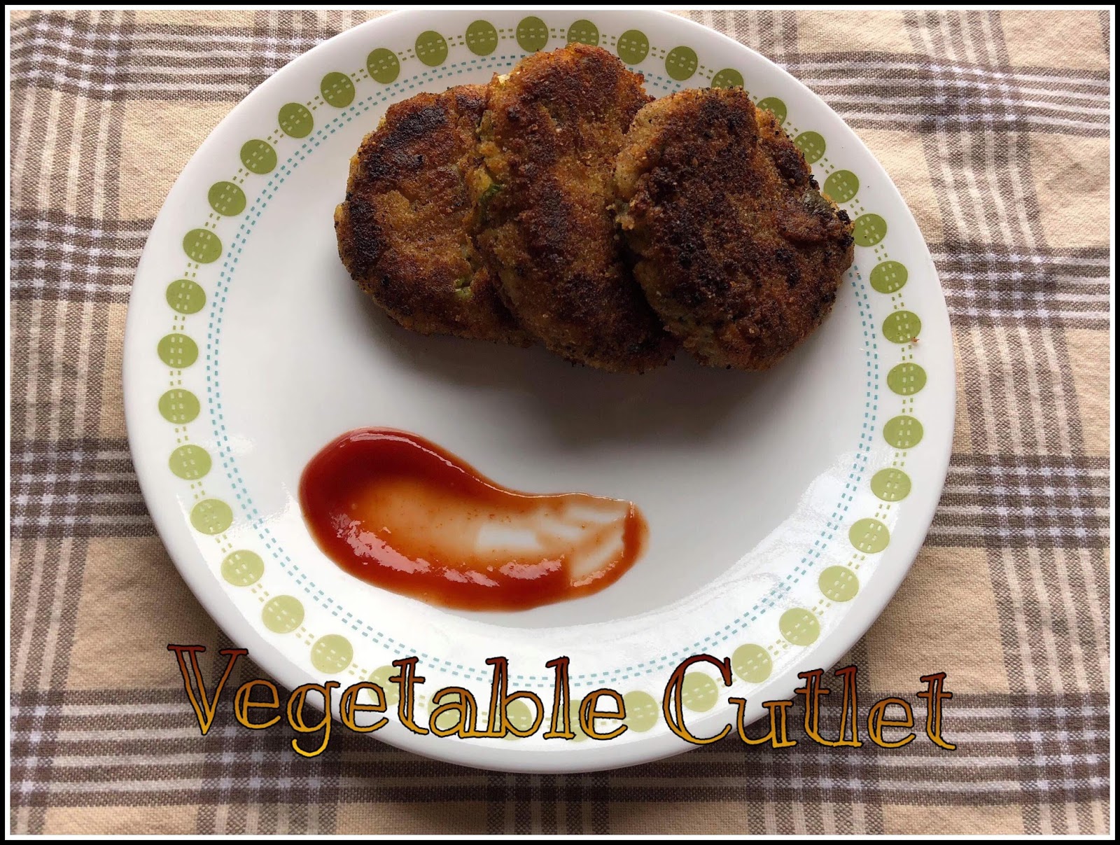 ⊱ Recipe Excavator ⊰: Vegetable Cutlet