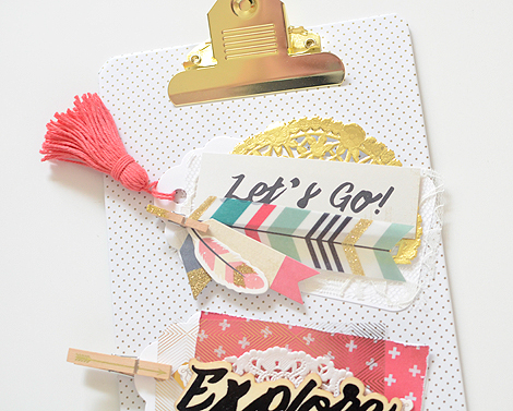 Clip & Create :: Rebecca Luminarias - Crate Paper