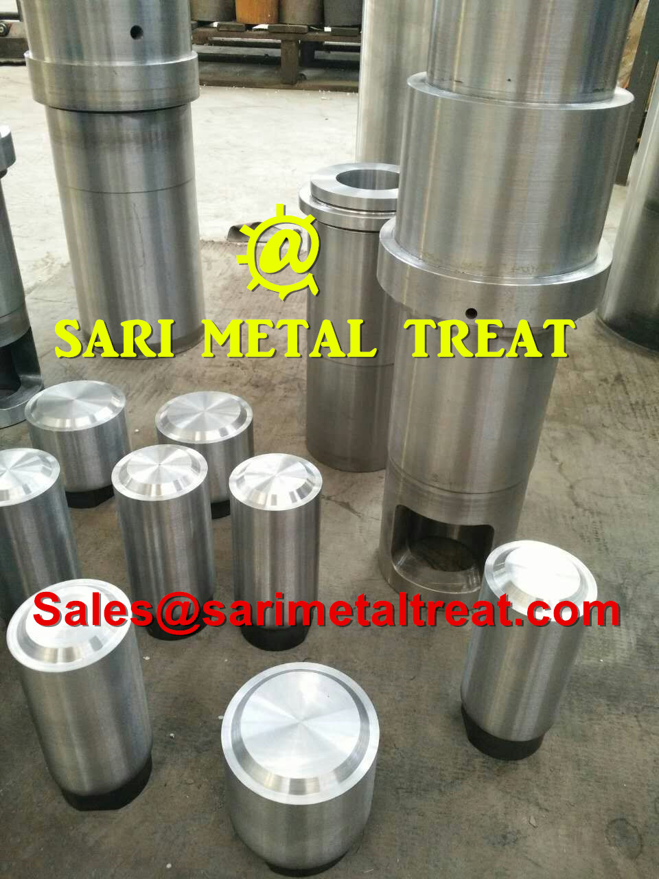 SMIT -SARI METAL TREAT: Parts for diecasting HPDC, gooseneck, plunger ...