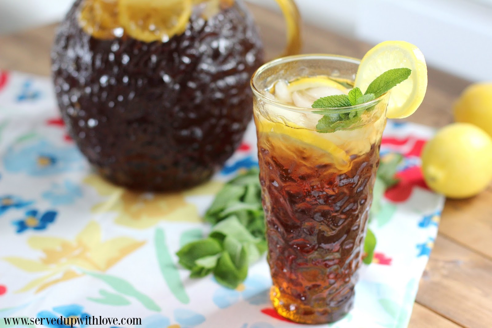 Southern Sweet Iced Tea | Served Up With Love