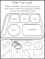 Teaching's a Hoot!: My Book of Healthy Food + freebie