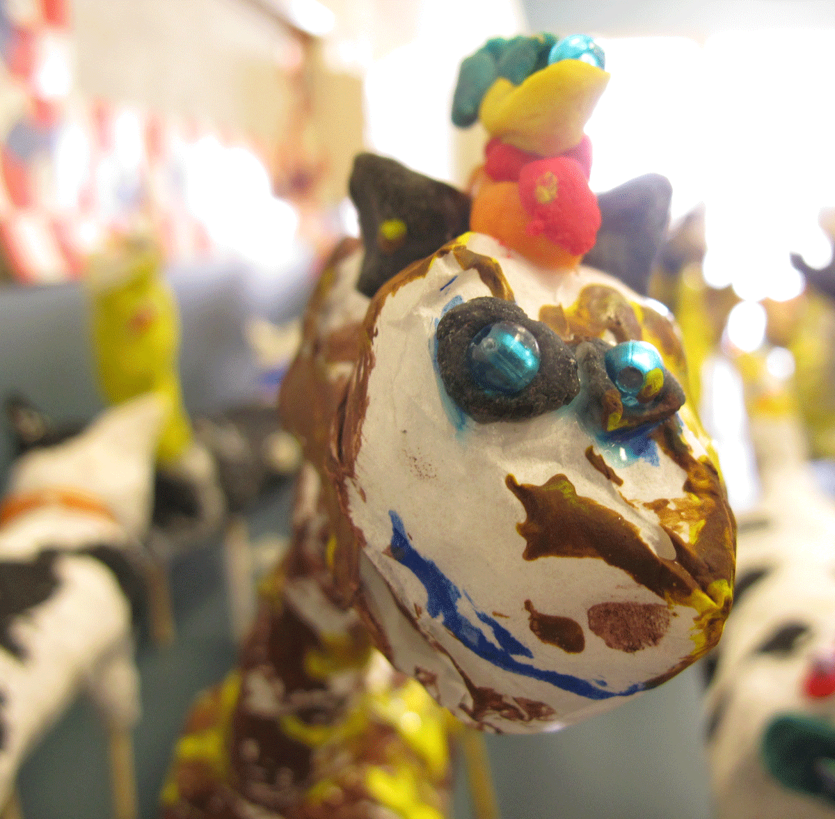 Bread Clay and Paint