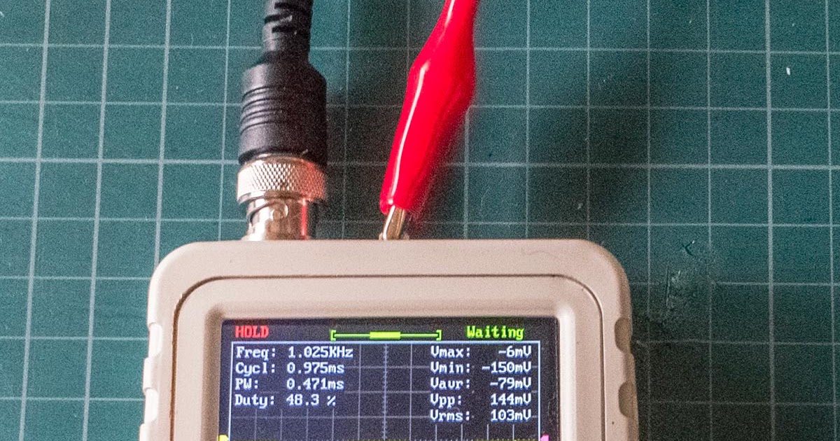 猫とまったり: DSO shell 150 Oscilloscope kit