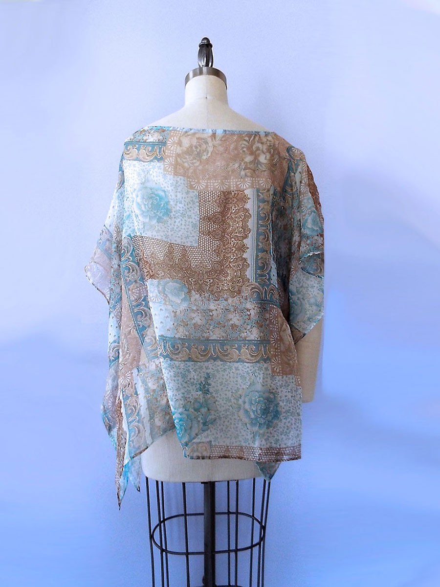 RUNWAY SEWING by Jee: Sheer Summer Top