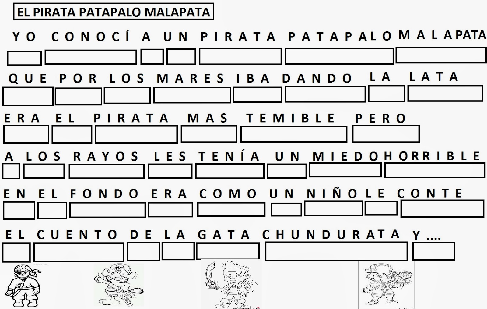 "Ángela y sus peques": Hasta pronto Pirata Patapalo Malapata.